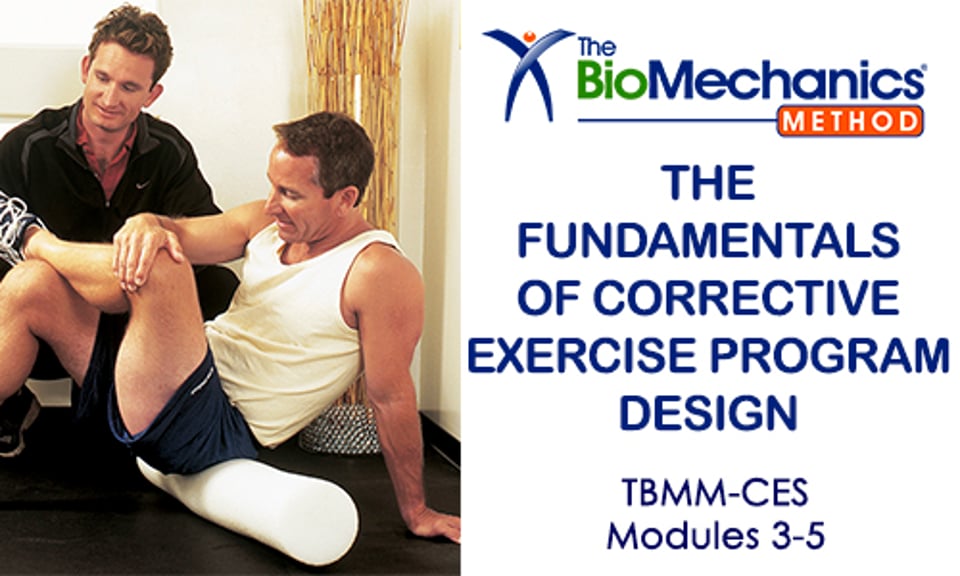 The Fundamentals of Corrective Exercise Program Design